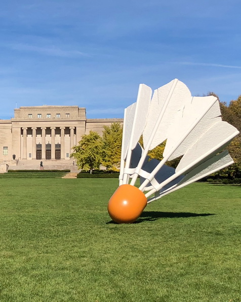 America Today Cover: Claes Oldenburg Shuttlecock Sculptures Nelson ...